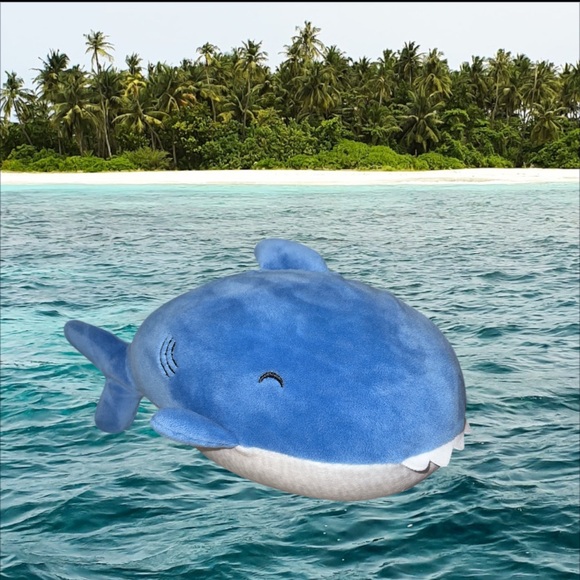 Carter's | Toys | Carters Just One You Blue Shark Or Whale Plush ...